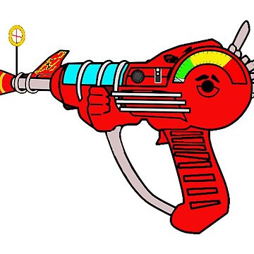 "raygun" Sticker for Sale by Rccola55 | Redbubble
