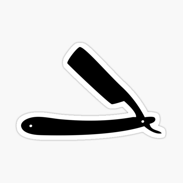 Razor Stickers | Redbubble
