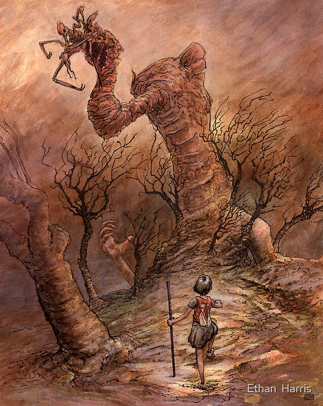 "The Angry Hill " by Ethan Harris | Redbubble