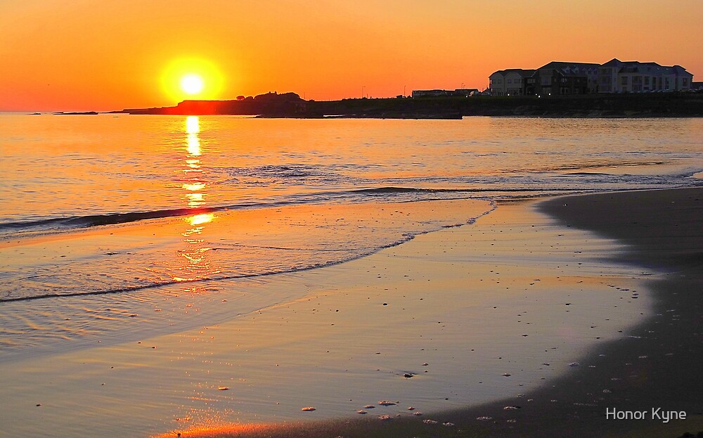 "Spanish Point - The Armada at Sunset" by Honor Kyne | Redbubble