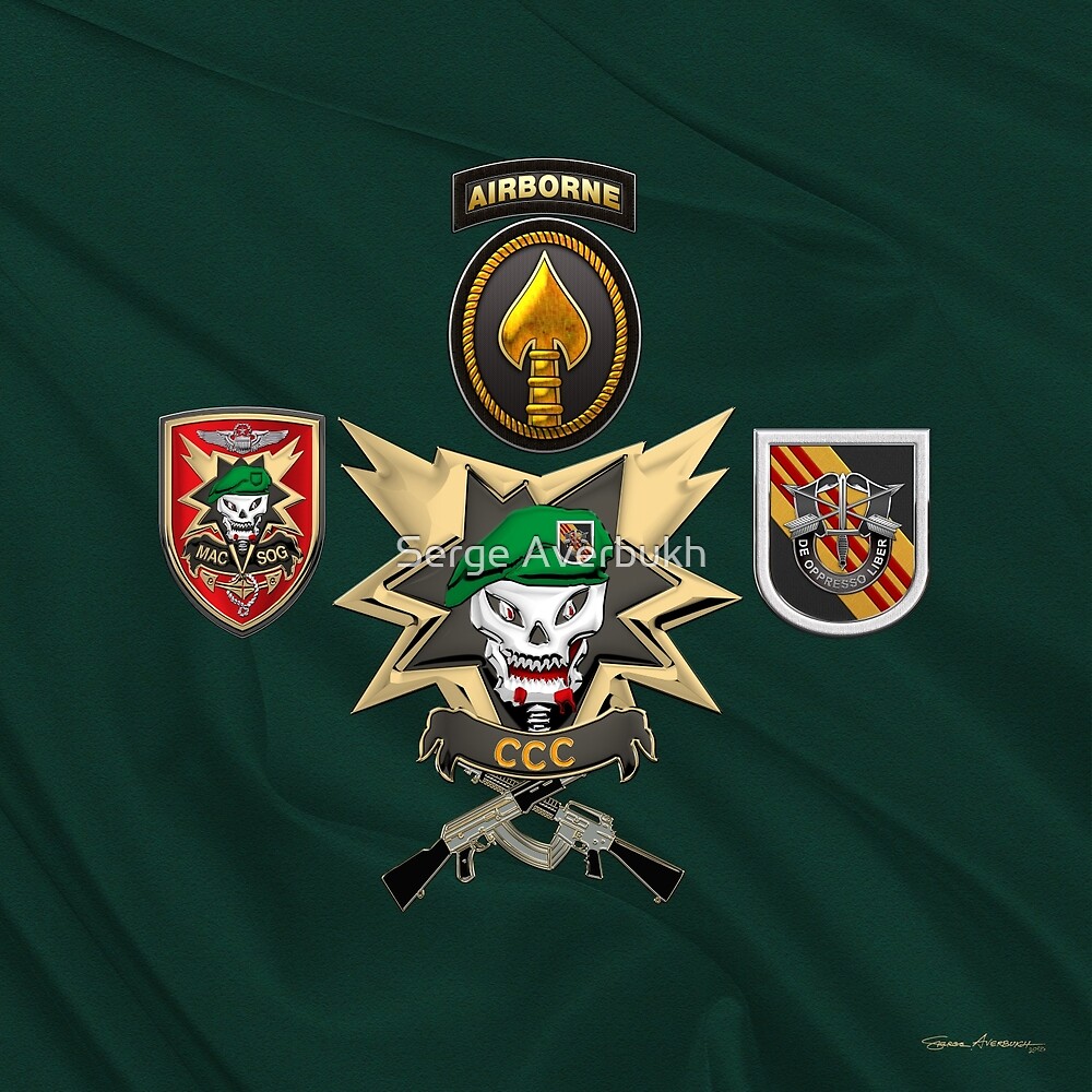 "Command and Control Central - MACV-SOG CCC Patch Special Edition over ...