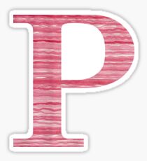 The Letter P Stickers | Redbubble