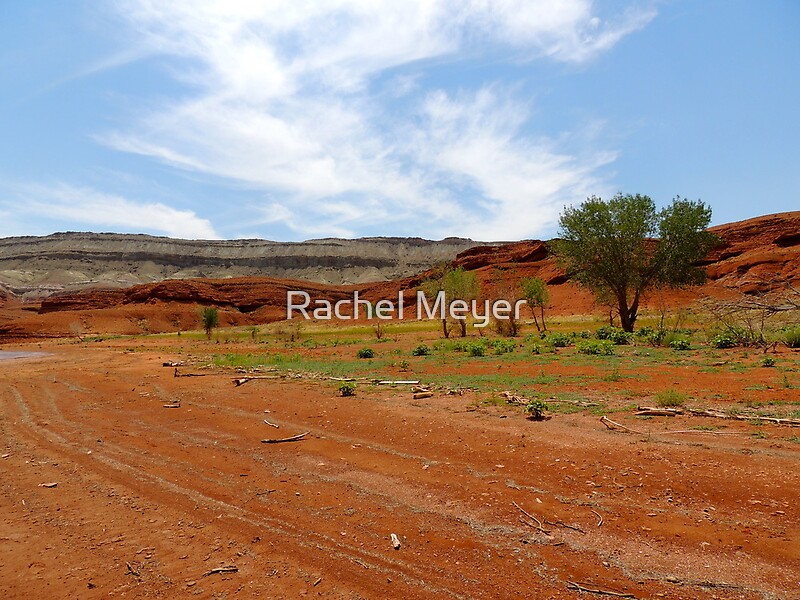 "Cliffs at Yellowtail Lake" by Rachel Meyer | Redbubble