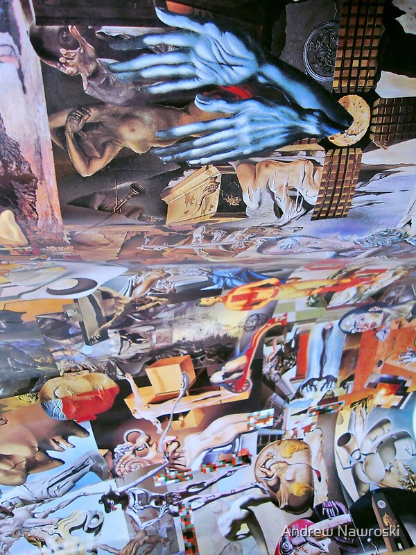 "Dali Collage in the Guise of Resurrection." by Andrew Nawroski | Redbubble