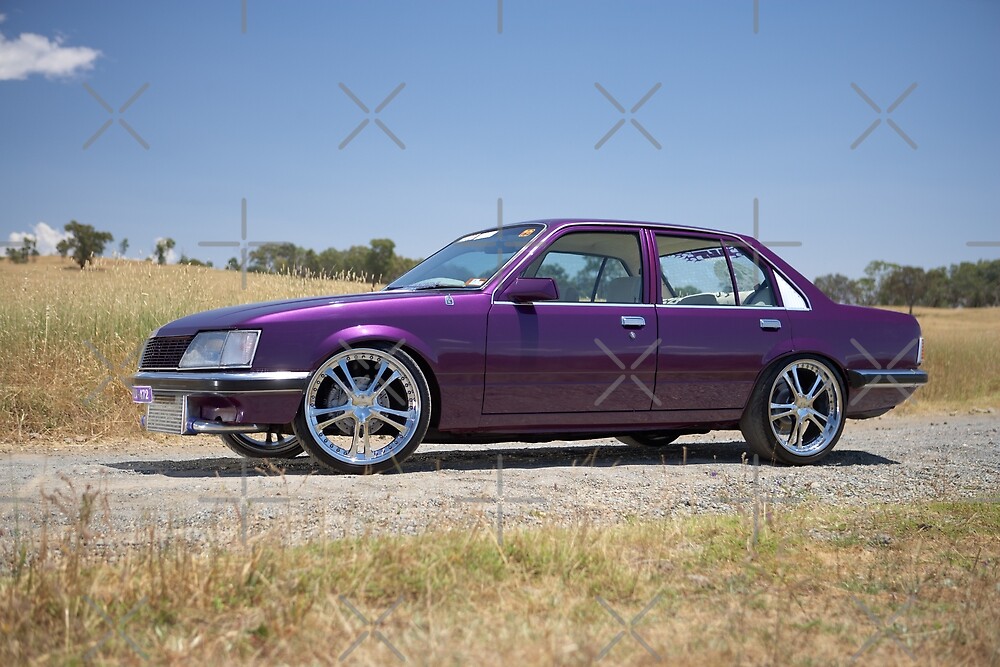 "Purple Holden VH Commodore" by John Jovic | Redbubble