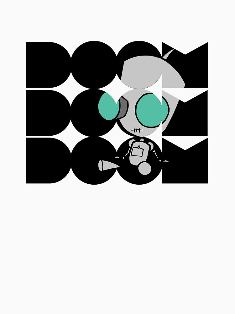 Invader Zim Gir Doom T Shirt By Wumbobot Redbubble