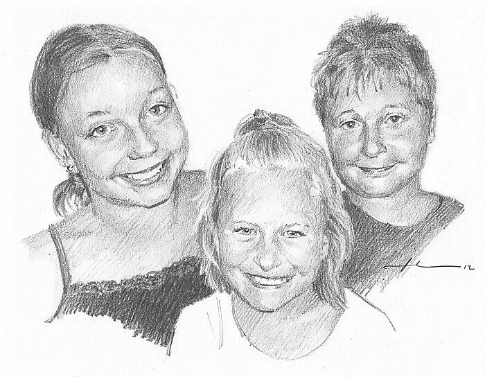 "Siblings drawing" by mike theuer | Redbubble