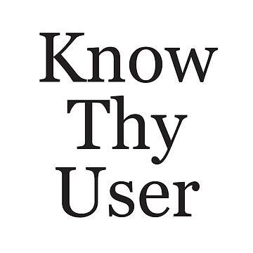 "Know Thy User" Sticker for Sale by dailymonster | Redbubble