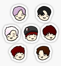Bangtan Boys: Pegatinas | Redbubble