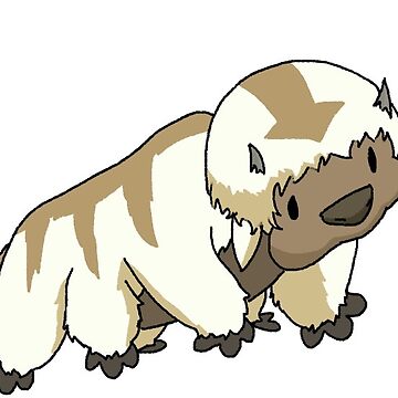 "Baby Appa - Avatar the Last Airbender" Sticker for Sale by trinitysoto ...