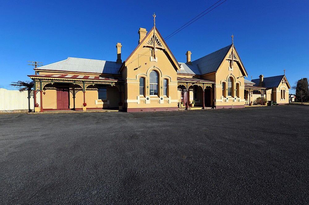 "The Old Tenterfield Railway Station. NSW, Australia. (1886)" by Ralph ...