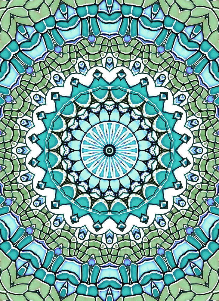 "Eye of Infinity Mandala" by Noah Hornberger | Redbubble