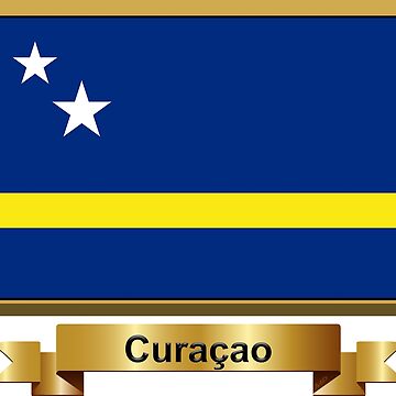 "Curacao Flag Gifts, Stickers & Products (N)" Sticker for Sale by ...