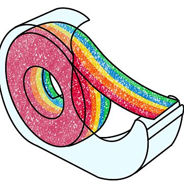 "Candy Tape" Sticker for Sale by Makieroon | Redbubble