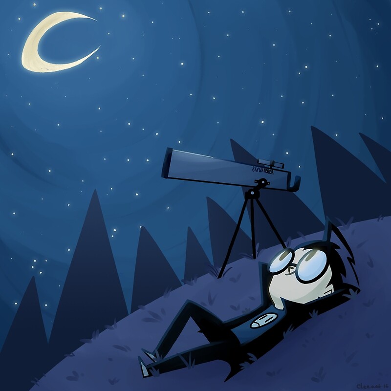"IZ - Stargazing Dib" by overheal | Redbubble