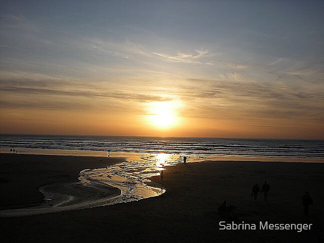 "Historic Nye Beach Newport, Oregon" by Sabrina Messenger | Redbubble