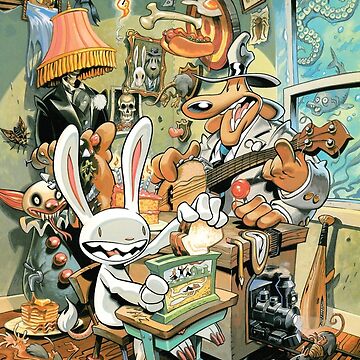 "Sam and Max" Poster by Purpleworld1 | Redbubble