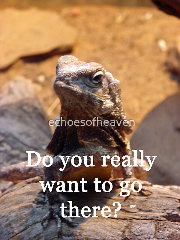 ""Do you really want to go there?" by Carter L. Shepard" by ...