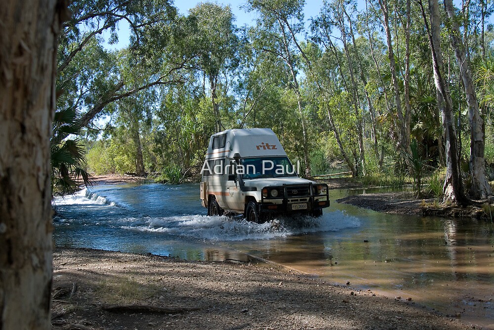 "Gregory River Crossing, Riversleigh, North Queensland" by Adrian Paul ...