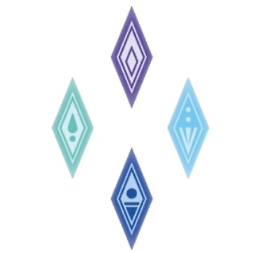 "Frozen Elements " Art Board Print for Sale by Kelsey Stroud | Redbubble