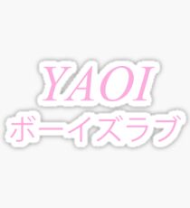 Yaoi Stickers | Redbubble