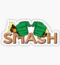 Hulk Smash Stickers | Redbubble