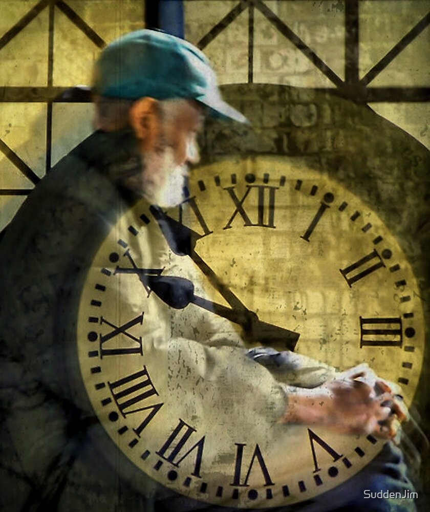 "Old Man Time" by SuddenJim | Redbubble