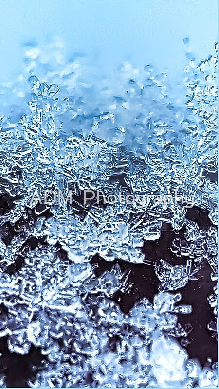 "Ice Crystals II" by ADM Photography | Redbubble