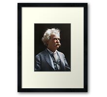 "Colorized - Mark Twain / Samuel L Clemens" by Sanna Dullaway | Redbubble