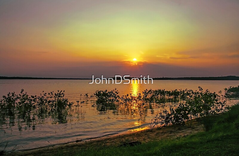 "Lake thunderbird,Norman Oklahoma USA" by JohnDSmith | Redbubble