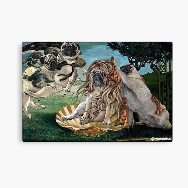 Pug Canvas Prints | Redbubble