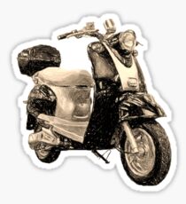 Moped: Stickers | Redbubble