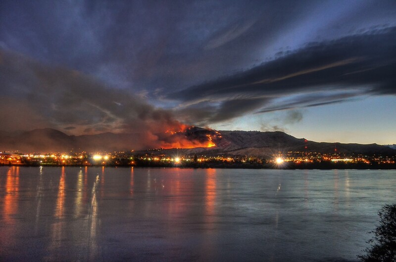 "Wenatchee Wildfire" by Badbrew | Redbubble