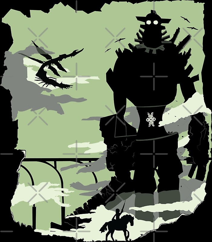 "Silhouette of the Colossus" by piercek26 | Redbubble