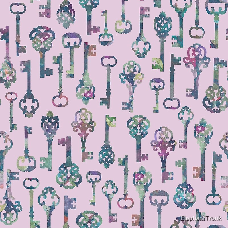 "Rainbow Keys" by ElephantTrunk | Redbubble