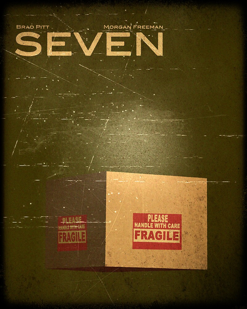 "Seven/Se7en (Vintage)" by Trapper Dixon | Redbubble