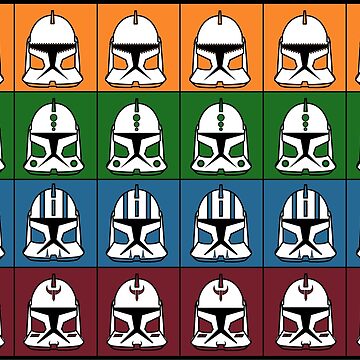 "Clone Trooper Custom Battalions " Art Board Print for Sale by ...