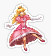 Princess Peach: Stickers | Redbubble