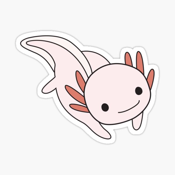 Axolotl Stickers | Redbubble
