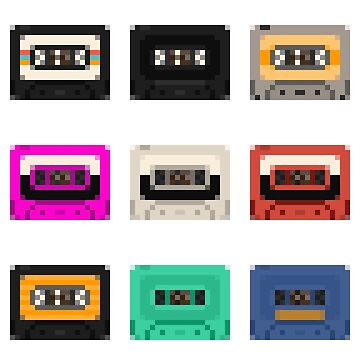 "Pixel Art Cassette Tapes" Art Board Print for Sale by wisestwol ...