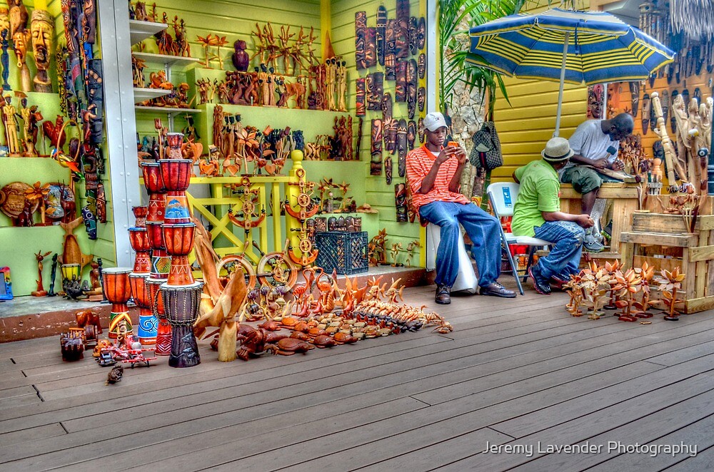 "Craft Vendors at the Straw Market in Nassau, The Bahamas" by Jeremy ...