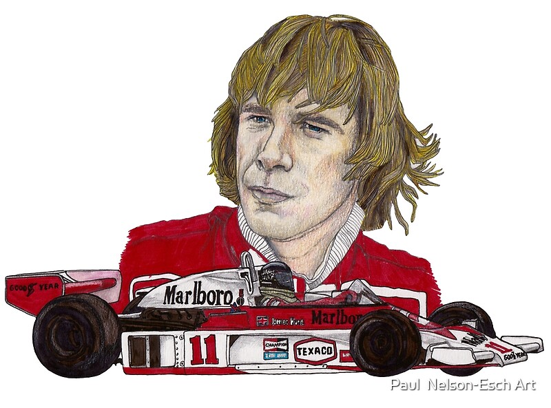 "James Hunt" by Paul Nelson-Esch | Redbubble