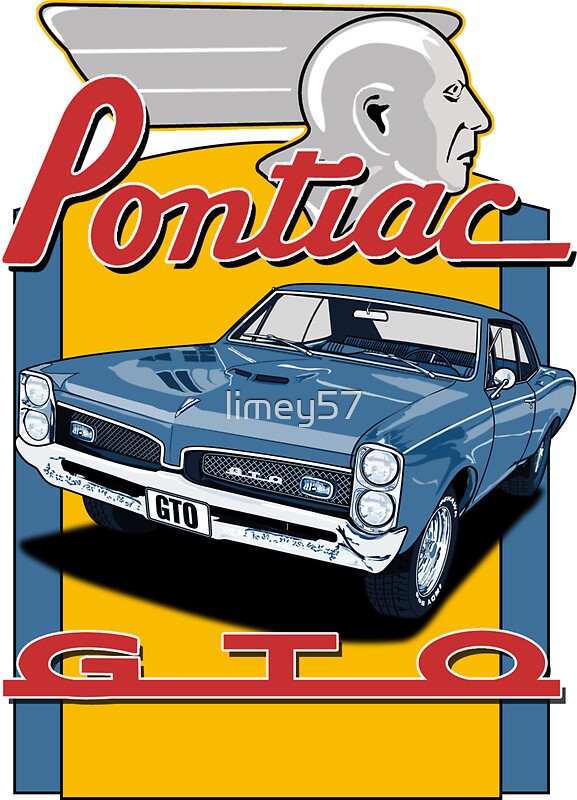 Pontiac Gto: Stickers | Redbubble