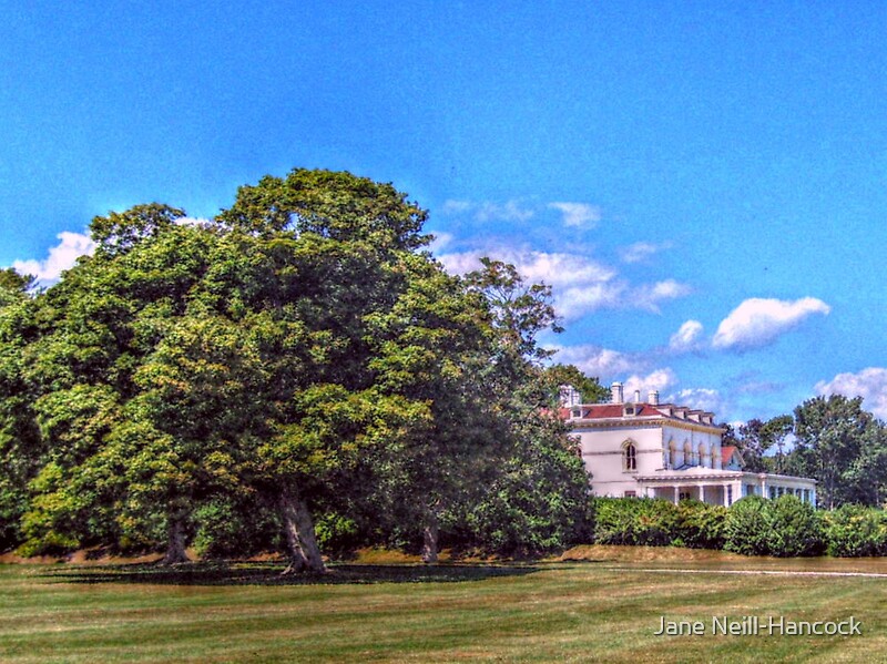 "The Astor Beechwood Mansion" by Jane Neill-Hancock | Redbubble