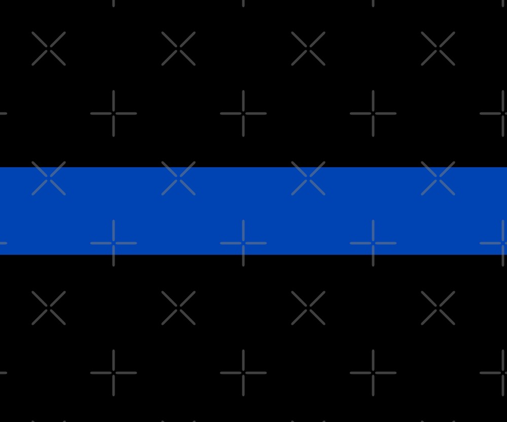 "Support for Police Department - The Thin Blue Line" by Sea Stories ...