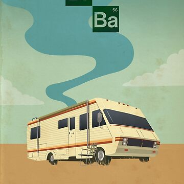 "breaking bad crystal ship rv" Art Print for Sale by Robert Parkinson ...