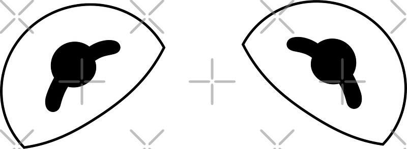 Kermit Eyes: Stickers | Redbubble