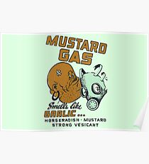 Mustard Gas Posters | Redbubble