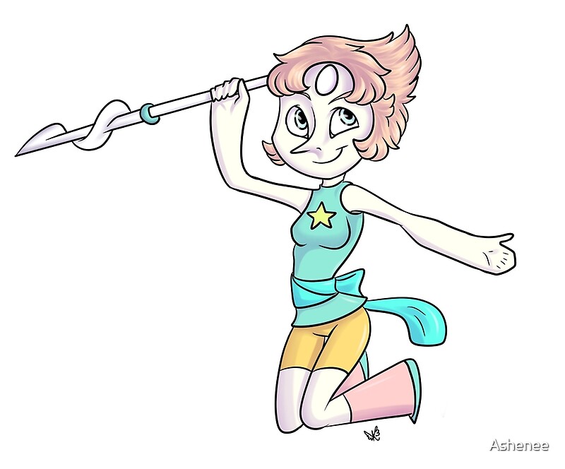 "Pearl Chibi" by Ashenee | Redbubble