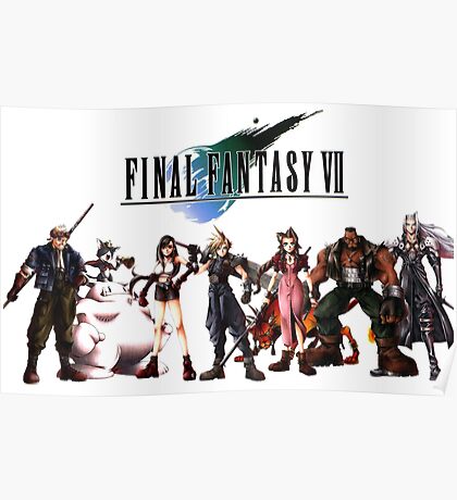 Ff7: Posters | Redbubble